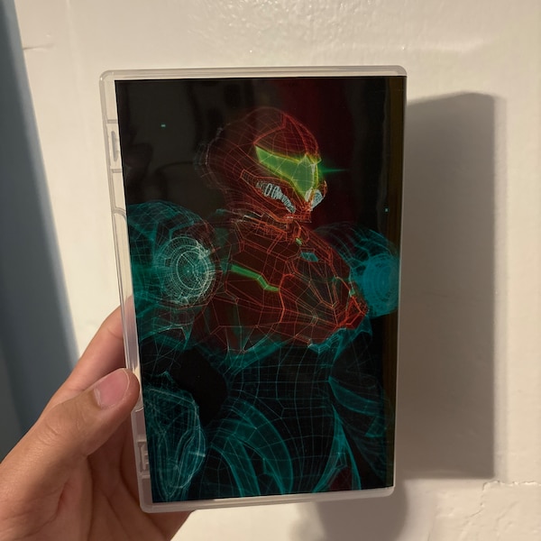 Metroid Dread Cover Art: Replacement Insert & Case for Nintendo Switch ...