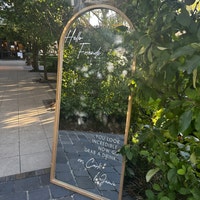 Rustic Welcome Sign Flower Box Decal Custom Flower Box Sign Decal ...