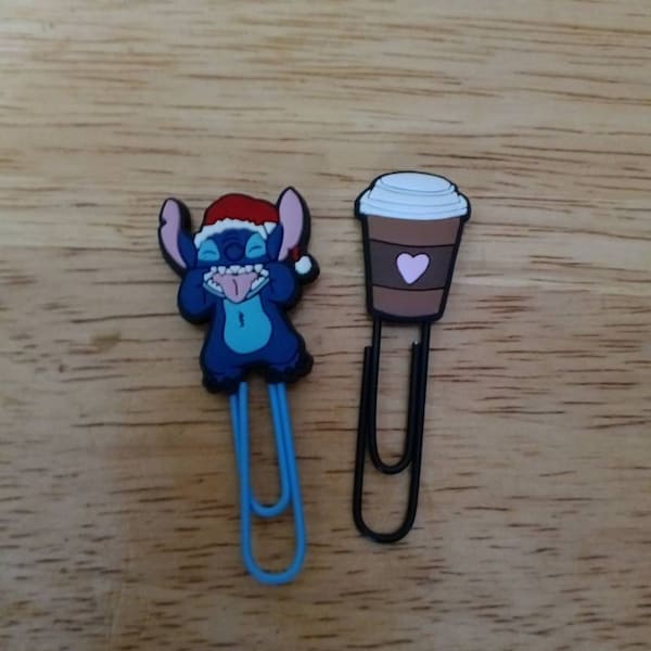 Paperclips | Choose Two | Planner Clips | Binder Clips | Notebook Clips ...