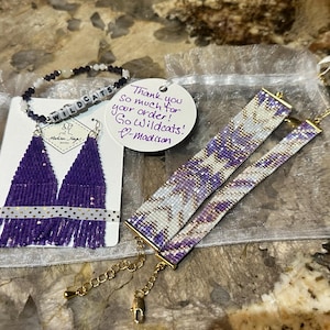 RALISSA Beaded Loom Bracelet With Adjustable Closure - Etsy