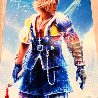 Tidus Final Fantasy X Limited Edition Fine Art Print FFX Poster - Etsy