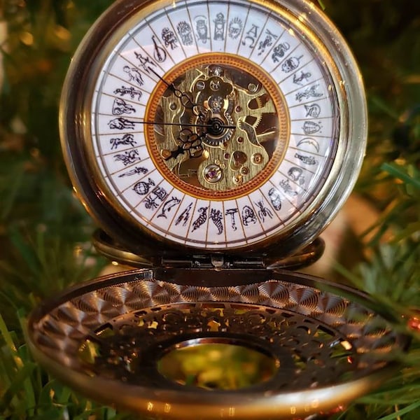 His Dark Materials Alethiometer. Mechanical Pocket Watch / Necklace ...