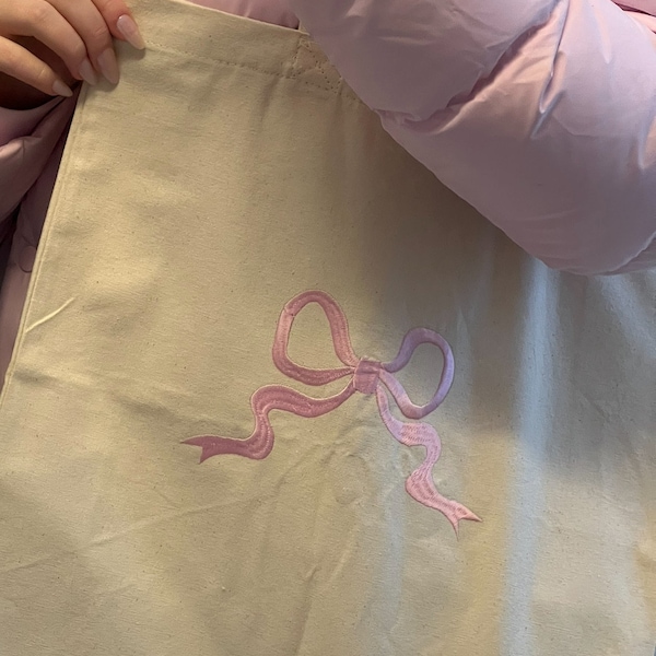 Grey Pink Lace Bow Coquette Sweatshirt Ribbon Sweater off the Shoulder ...