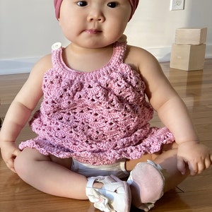 Crochet Dress PATTERN Chantilly Lace Sundress sizes up to - Etsy