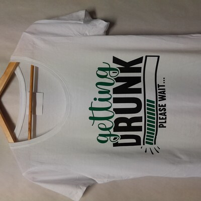 Getting Drunk Please Wait, St. Patricks Day Svg, St. Patrick's Day ...