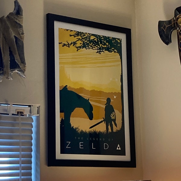 Legend of Zelda Poster Print - Etsy