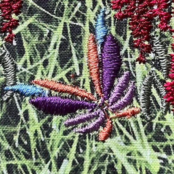 Red Rose Flower Embroidery Design, 11 Sizes, Digital Embroidery File ...