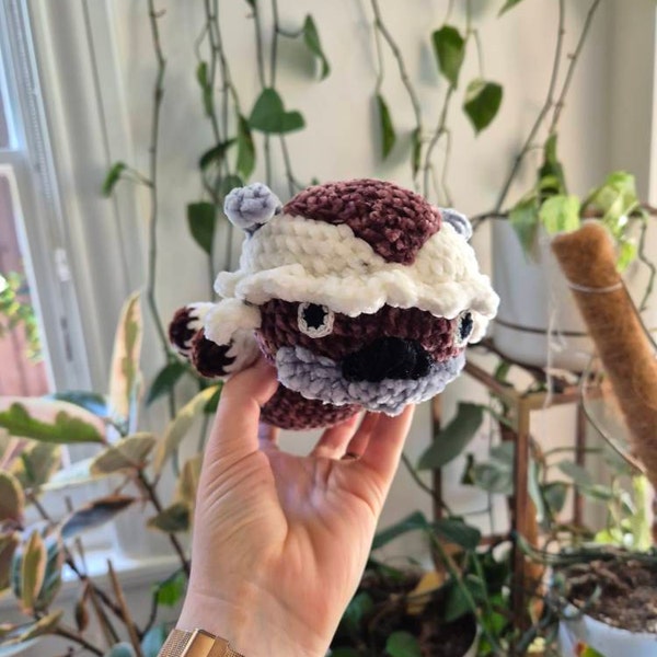 PDF!!! Crochet Pattern Appa, Bison, Avatar-inspired Pattern, Crochet ...