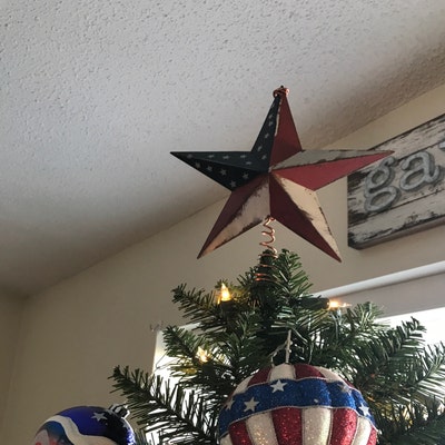 NEW 8 Design Pick Size Vintage Style Rustic Metal Americana Star Tree ...