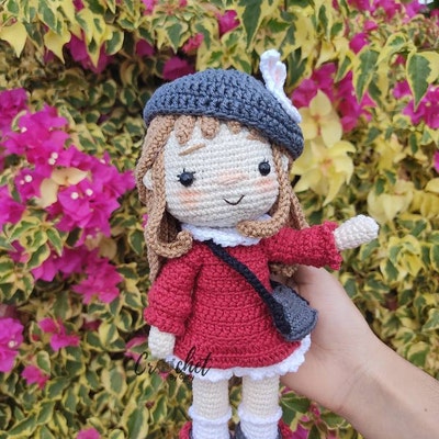 May Crochet Doll Pattern, May Doll, Amigurumi Doll Pattern, PDF English ...