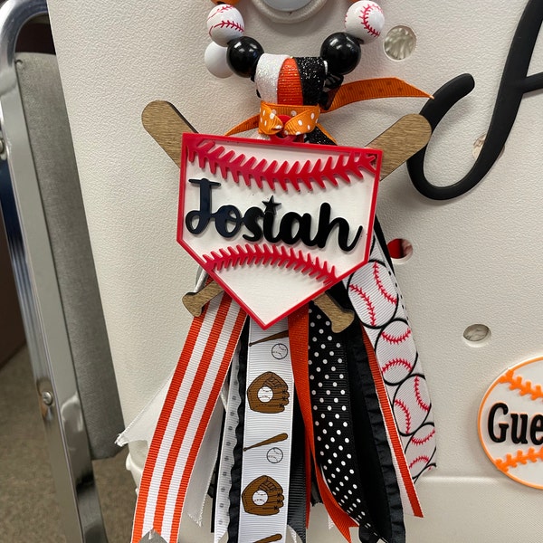 Bogg Bag Tassel and Charm, Bookbag Tag, Diaper Bag Tag, Custom Colors ...