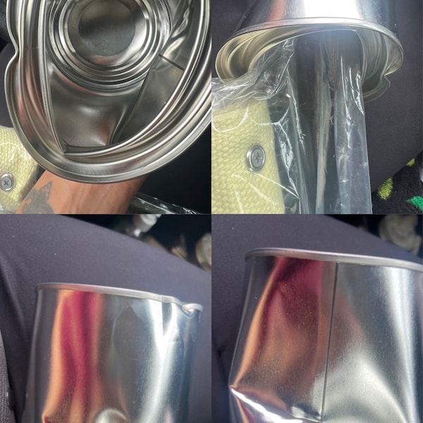 Pair of Fire Torch - Fire Eating / Fleshing Torches - Rubber Skull ...