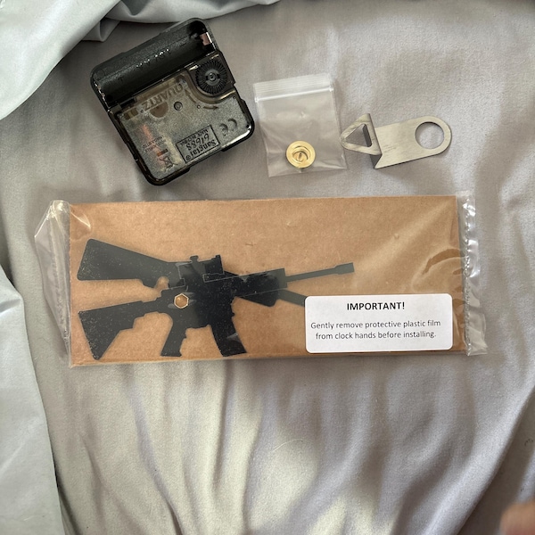 Gun Shaped Clock Hands - Etsy