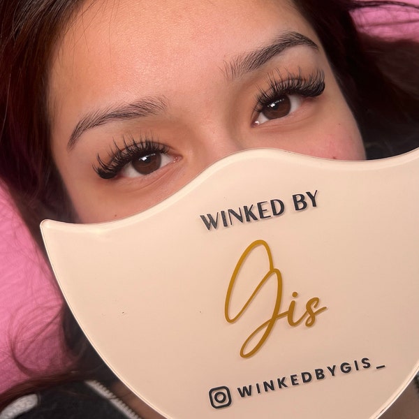 Lash and Brow Sign Prop, Acrylic Lash Tech Photo Prop, Salon Decor ...