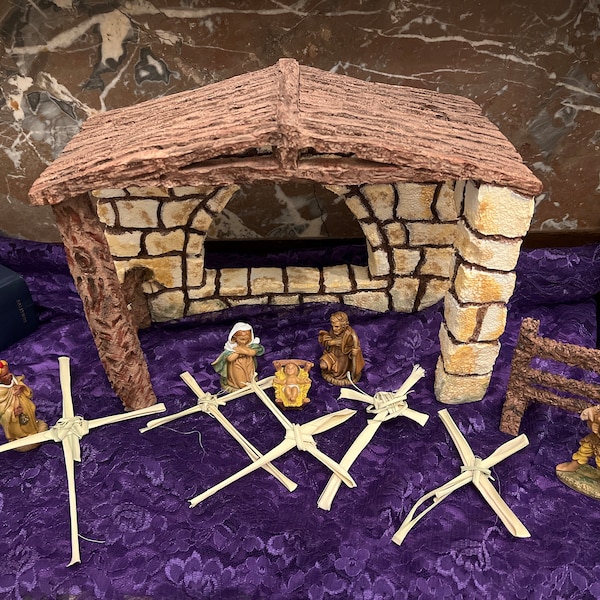 Manger for Nativity - Etsy