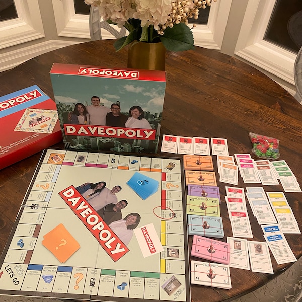 Custompoly Board Game: Personalized Family Gift - Etsy