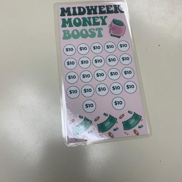 Midweek Money Boost Savings Challenge – Pink Piggy Bank Edition | Hump ...