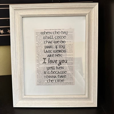 ACOTAR/ACOSF Nothing Can Break Me Book Page Art Print/ Wall - Etsy