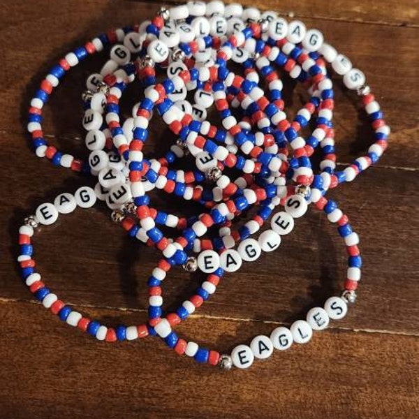 Friendship Bead Bracelets, Custom Name Beaded Bracelet, Gifts for ...