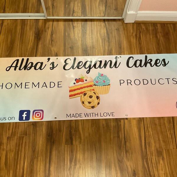 CRAFT SHOW BANNER With Your Logo - Custom Craft Fair Banners - Weather ...