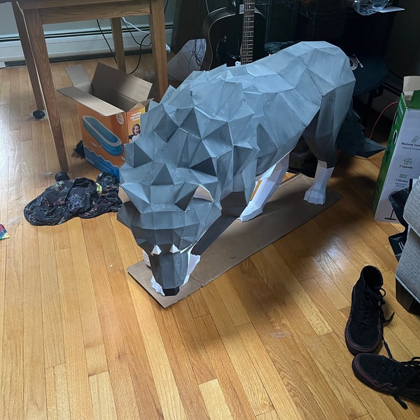 Cobra Mask Papercraft, Snake, Digital Template, PDF Download, Gurko, 3D ...