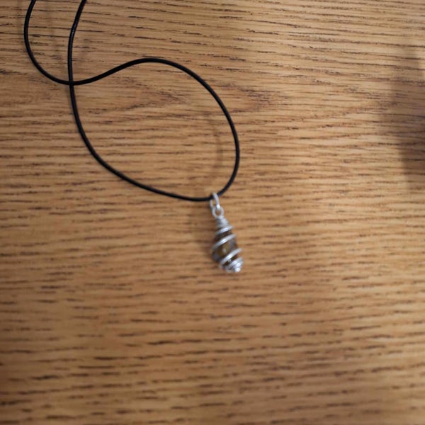 Genuine Spinosaurus Tooth Wire Pendant- Silver/steel/copper/bronze/14k ...