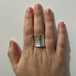 Bone Carved Statement Ring Handcrafted Real Bone Ring Natural Bone ...