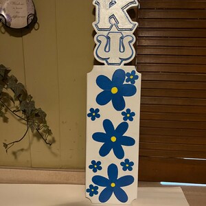 Double Stacked Wooden Greek Alphabet Letter Word for Fraternity ...