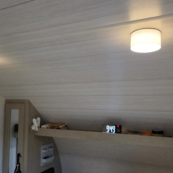 6 Pack- RV Camper Lamp Shade- Round Lights - Etsy