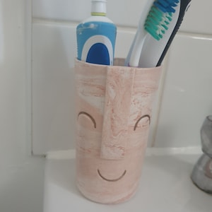 Handmade Face Utensil Pot Ceramic Kitchen Utensil Storage - Etsy UK