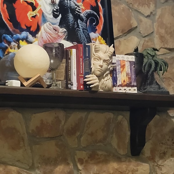Watcher (beholder/spectator) Book Nook, 3d Printed Fantasy Book Shelf ...
