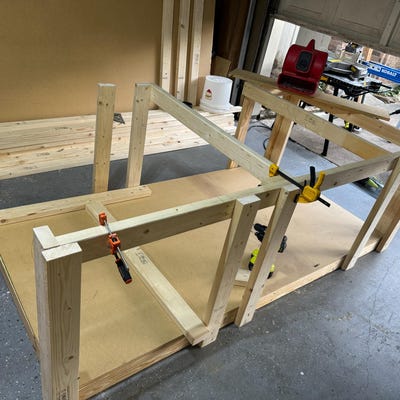 DIY 2x6 Leopold Outdoor Garden Bench Plans DIY Easy Woodworking Project ...