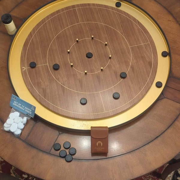 Gliss Shuffleboard Powder for Crokinole, Glass Shaker Bottle or Refill ...