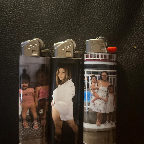 Photo Lighter Wrap ONLY, Custom Lighter, Personalized Lighters, Lighter ...