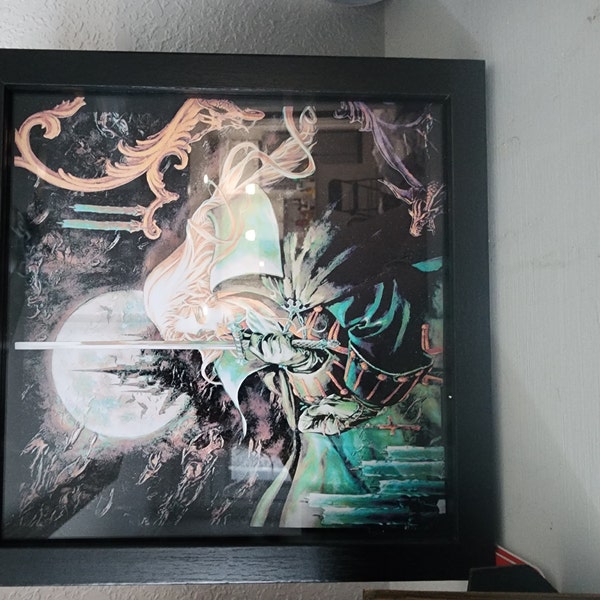 Castlevania Shadow Box Art: Symphony of the Night, Handmade 3D Decor - Etsy