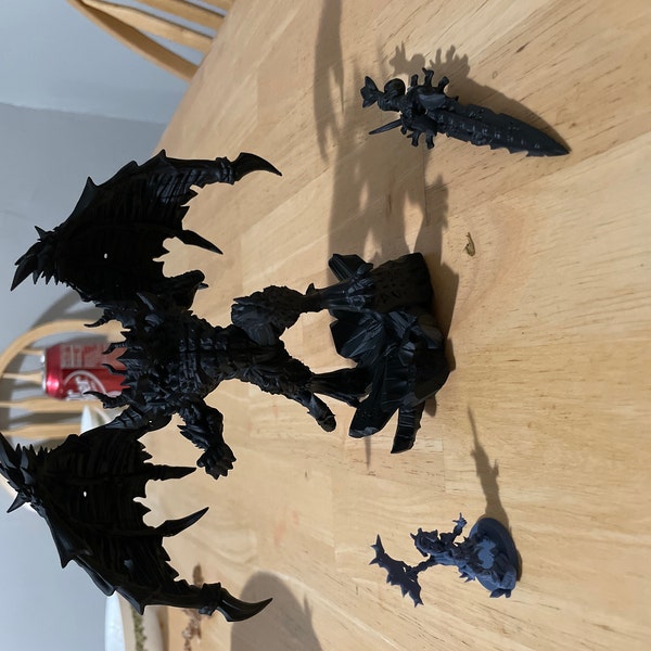 Rakdos Demon Prince Miniature Boss Diablo Monster Dungeons and Dragons ...