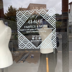 Victorian Pub Frosted Window Etch Vinyl or Restaurant Window | Etsy