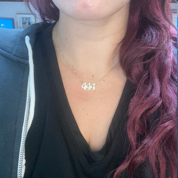 Angel Numbers, Angel Number Necklace, Angel Number Necklace ...