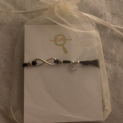 Personalized Infinity String Bracelet for Men and Boys, Adjustable ...