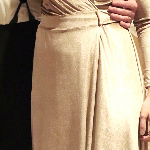 White Chiffon Beach Wedding Boho Toga Romantic Dress Long Boho Flutter ...