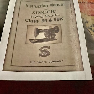 Singer Athena 2000 _instruction Manual (PDF Format) _digital Download ...