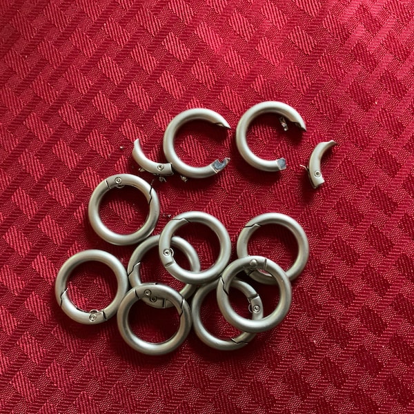 Mini Eyelet Grommet,1mm Hole Brass Metal Grommets Eyelets Small Silver ...