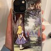 Fairy Tale Castle iPhone Case With Vintage Folk Story Illustration ...