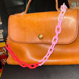11MM, Rose Gold High Quality Purse Chain, Metal Shoulder Handbag Strap ...