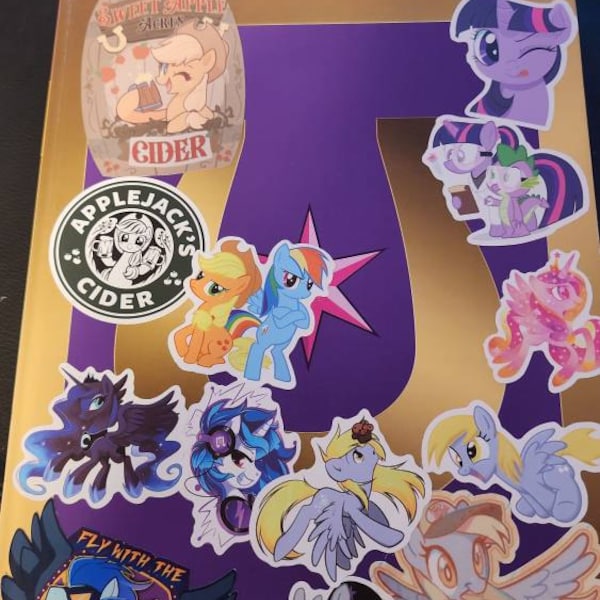 MLP/ Pony Sticker Mix Sticker, Kawaii Sticker, Laptop Stickers, Kids ...
