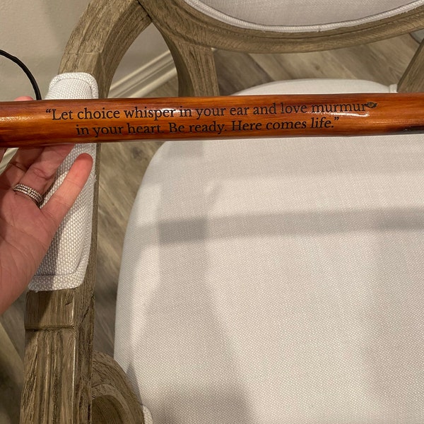 Carved Walking Stick, Hiking Stick, Personalized Walking Stick, Wood ...
