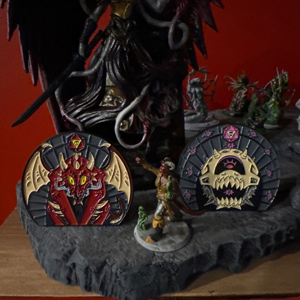 Treasure Chest Token - D&D / RPG Playable Enamel Sliding Pin - Etsy