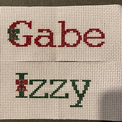 Fancy Cursive Cross Stitch Alphabet Pattern, Handwriting Cross Stitch ...