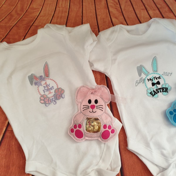My First Easter Girl - Machine Embroidery Design, Embroidery Patterns ...