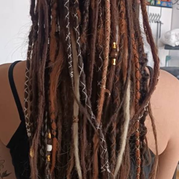 Hidden Angel | Dreadlocks Extensions Synthetic Dreads | Open Ends ...